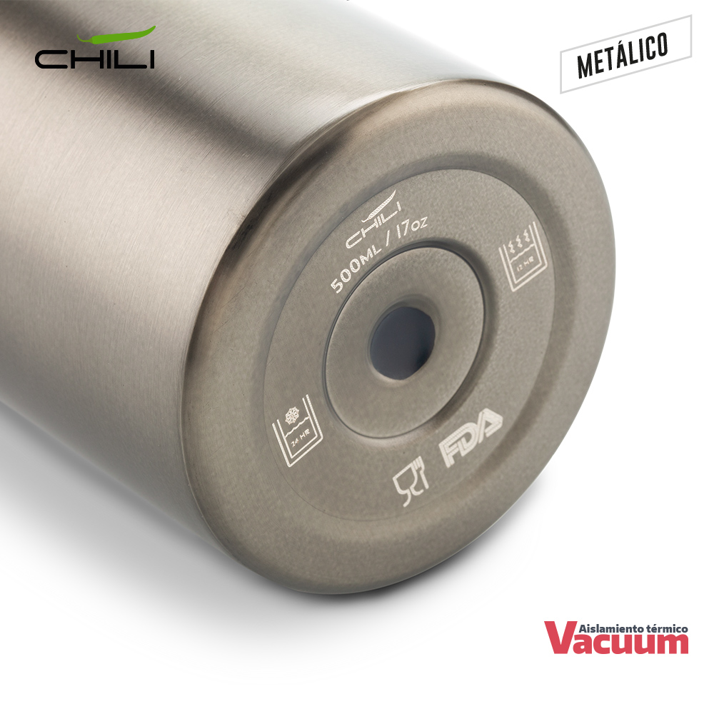 Termo Metalico Calypso Chili 500ml Artículos Promocionales - Comprar en ...