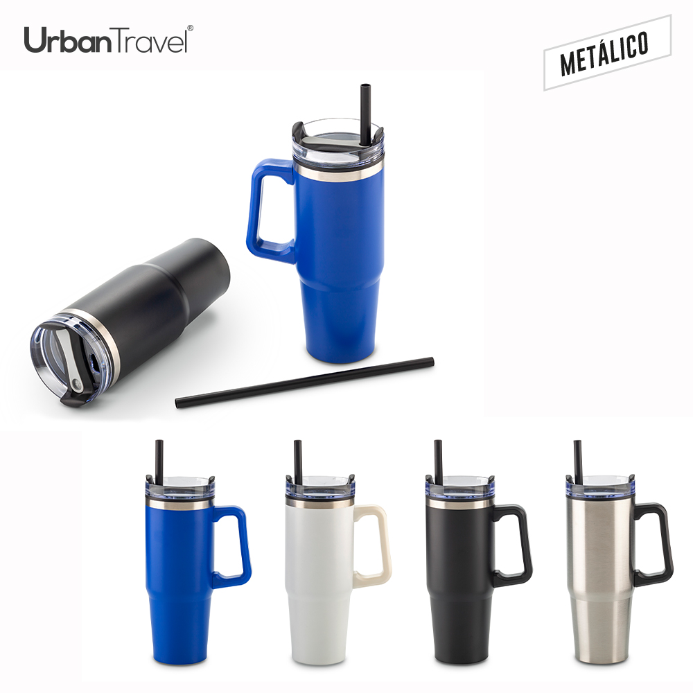 Mug Metálico y Plástico Chester Urban Travel 900ml - Comprar en Do ...